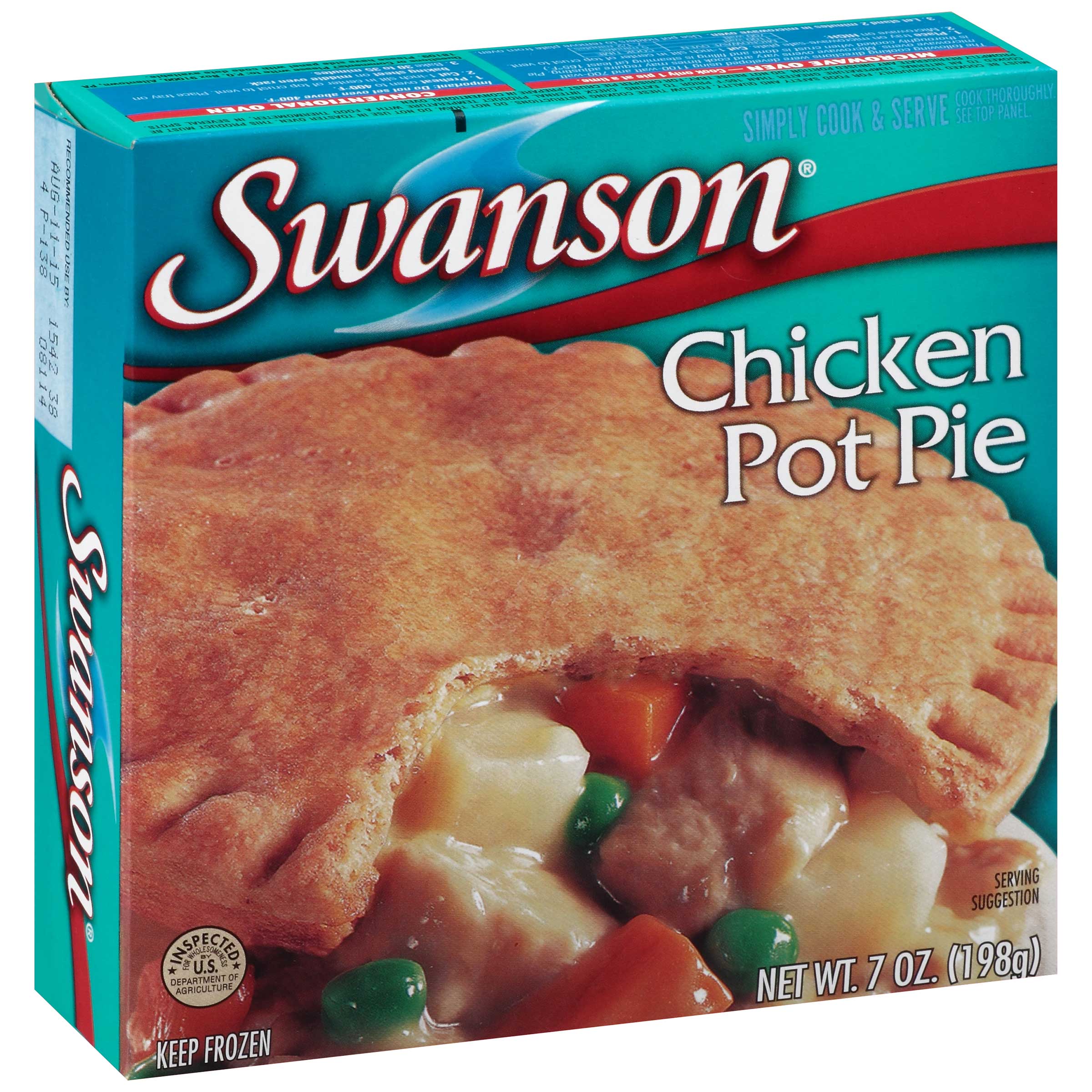 Pinnacle Foods Swanson Chicken Pot Pie Case | FoodServiceDirect