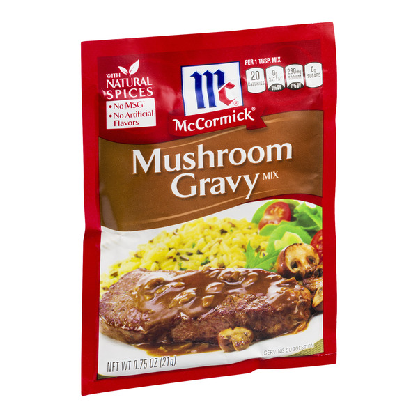 McCormick Mushroom Gravy Mix Case | FoodServiceDirect
