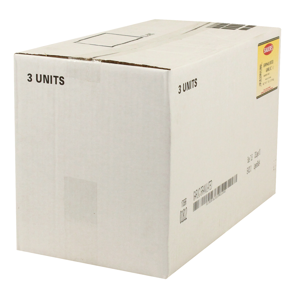 C.F. Sauer Foods Granulated Garlic, 7 Pound -- 3 per case.