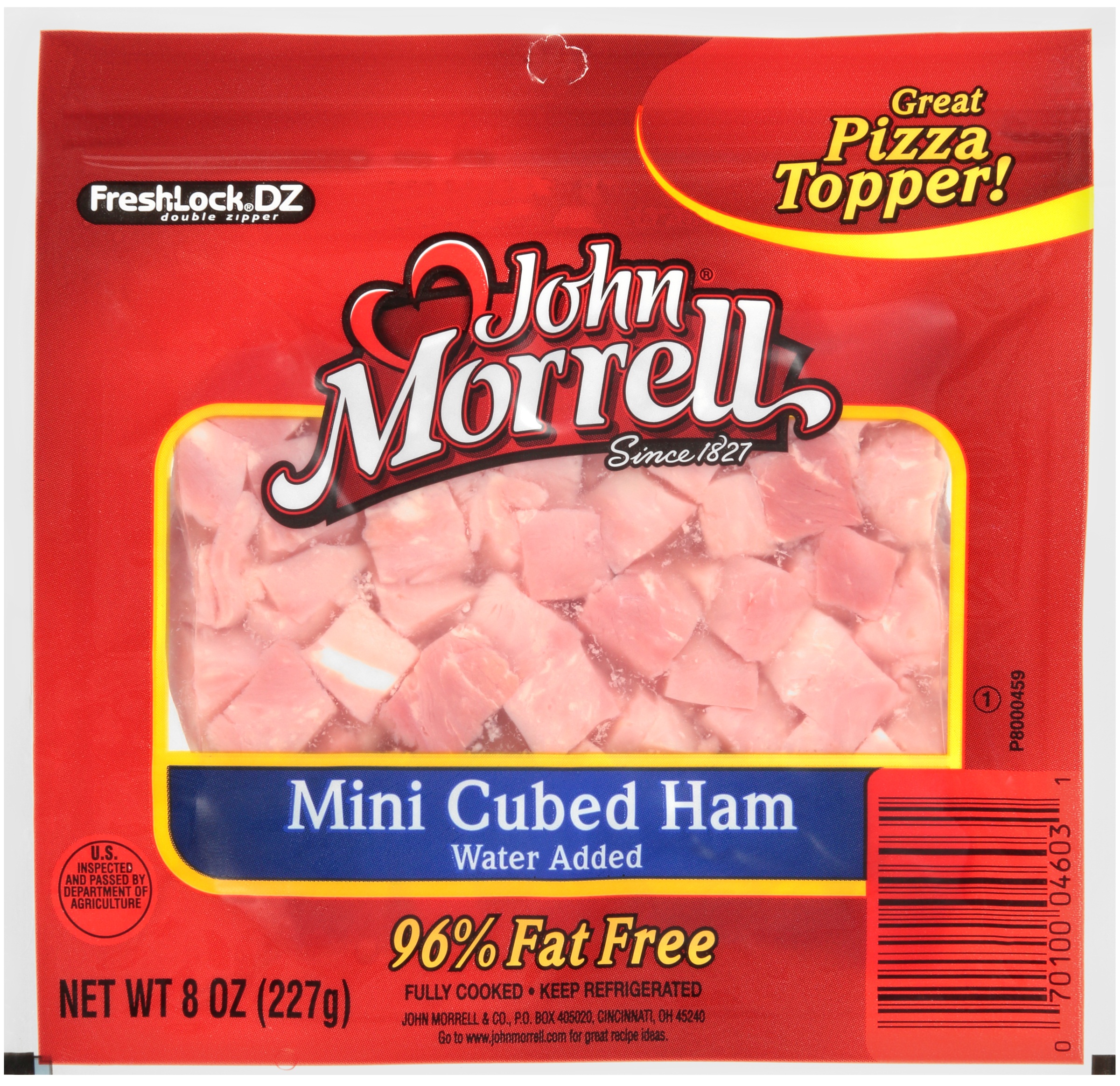 John Morrell Mini Cubed Ham Case | FoodServiceDirect