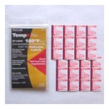 Taylor Dishwasher Thermometer Test Strip - 24 per pack -- 12 packs per ...