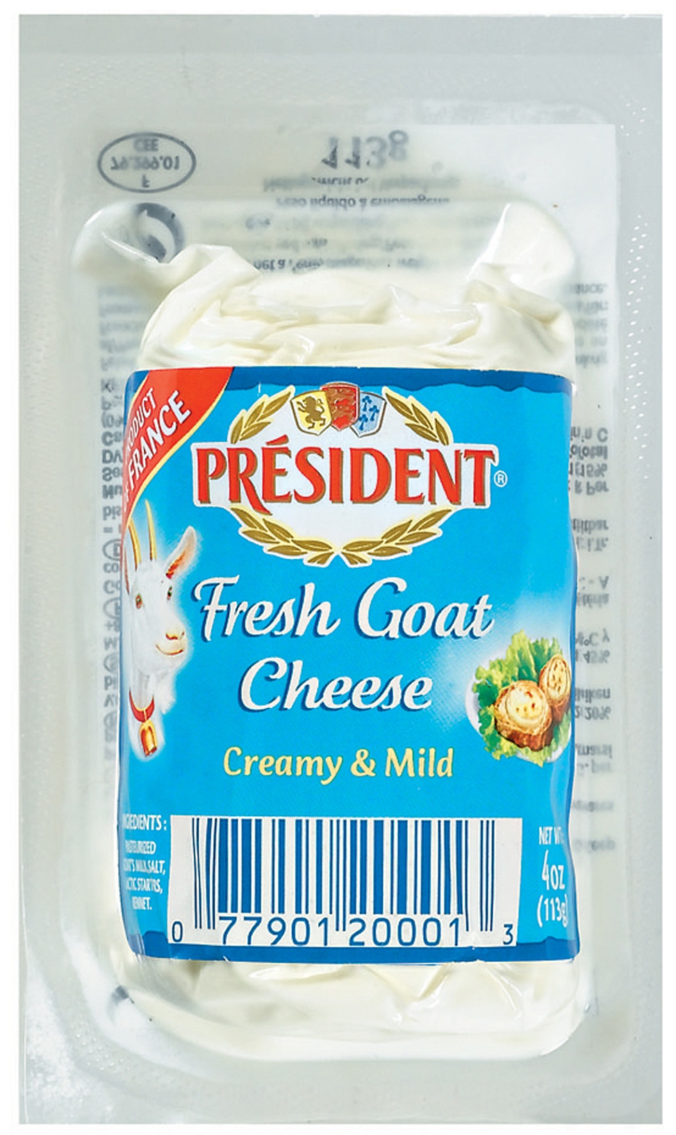 President Plain Goat Cheese Case | FoodServiceDirect