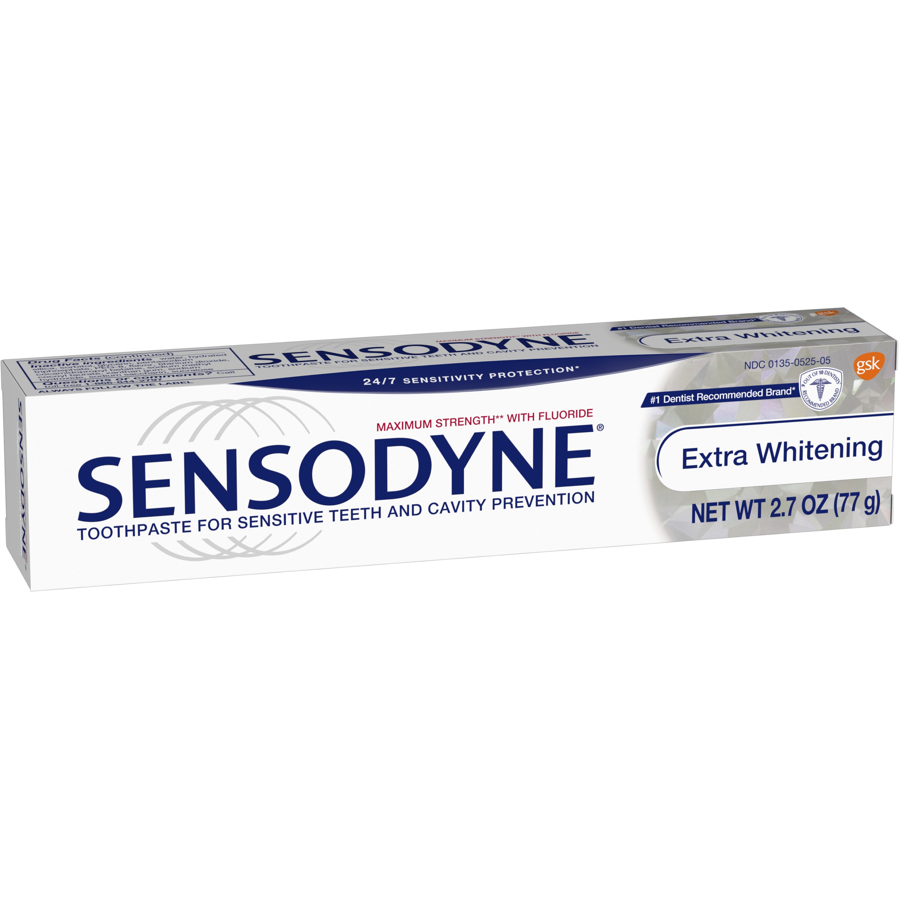 Sensodyne Extra Whitening Toothpaste, 2.7 Ounce -- 12 per case ...