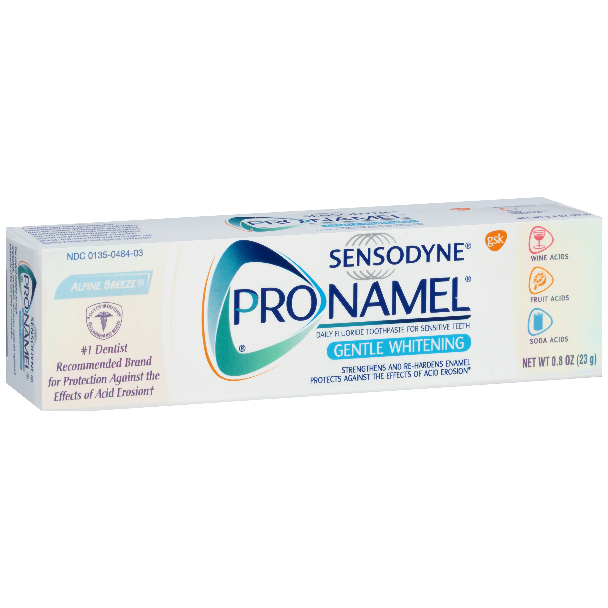 Pronamel Gentle Whitening Toothpaste, 0.8 Ounce -- 36 per case.