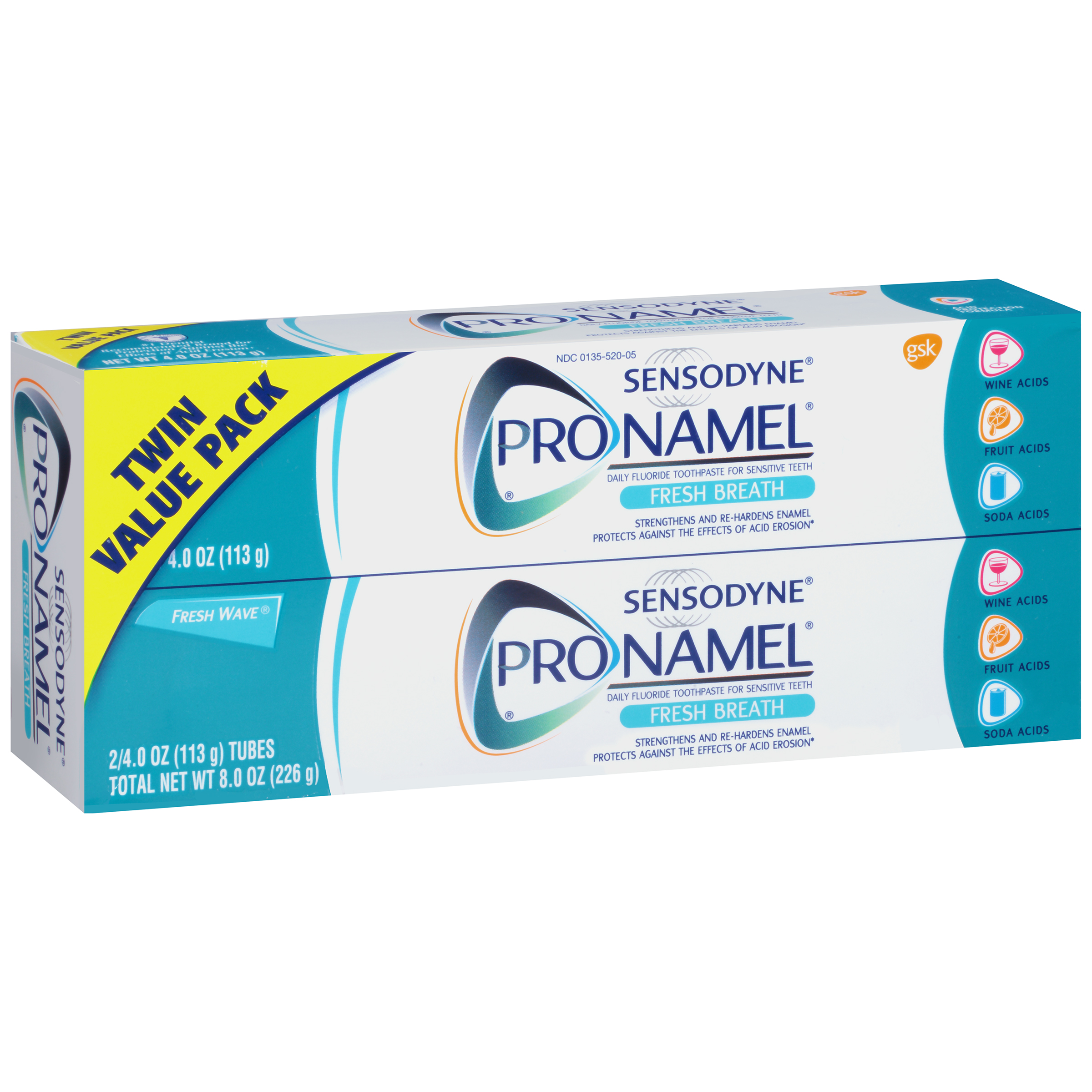 Pronamel Fresh Wave Fresh Breath Toothpaste, 8 Ounce -- 6 per case ...