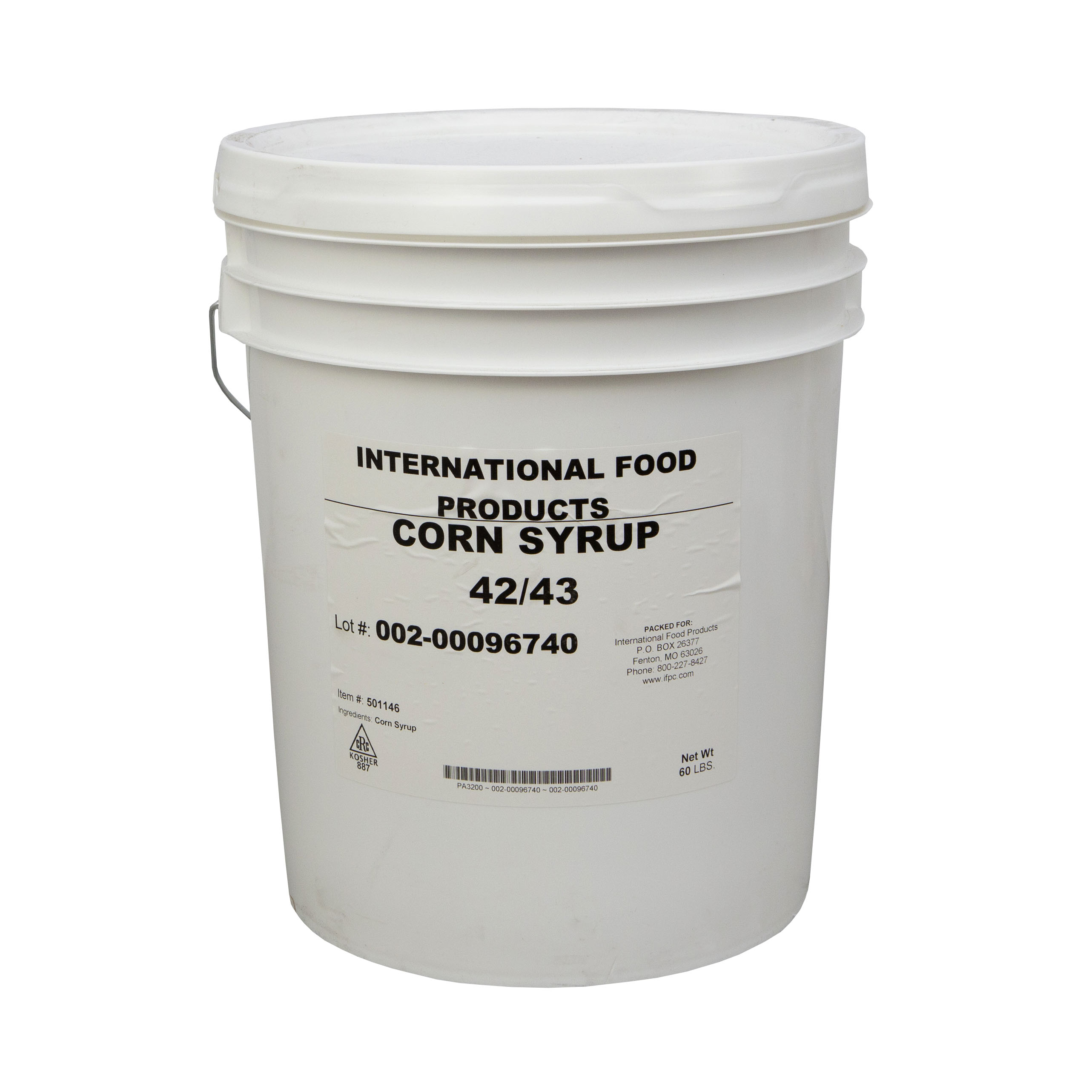 Liquid Corn Syrup, 60 Pound.