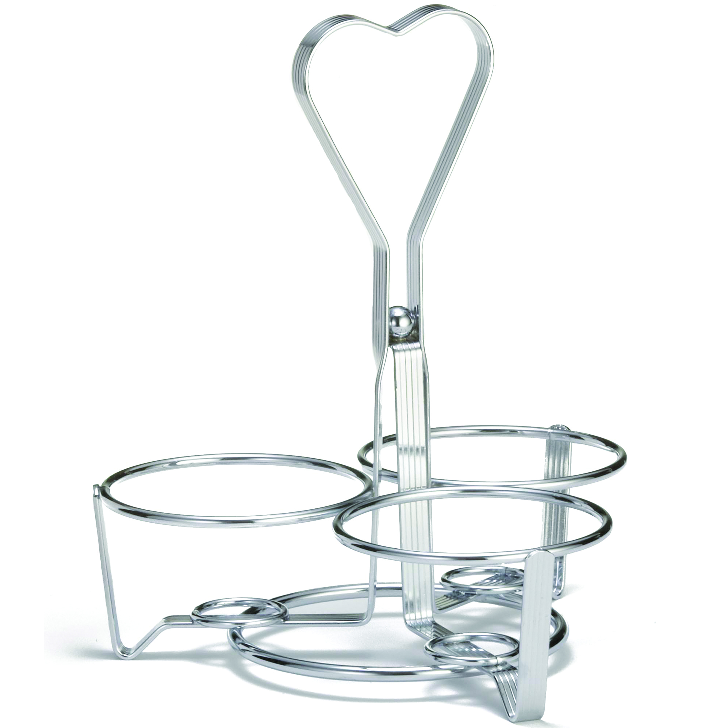 Tablecraft Compartment Chrome Plated Rack, 8 Ounce