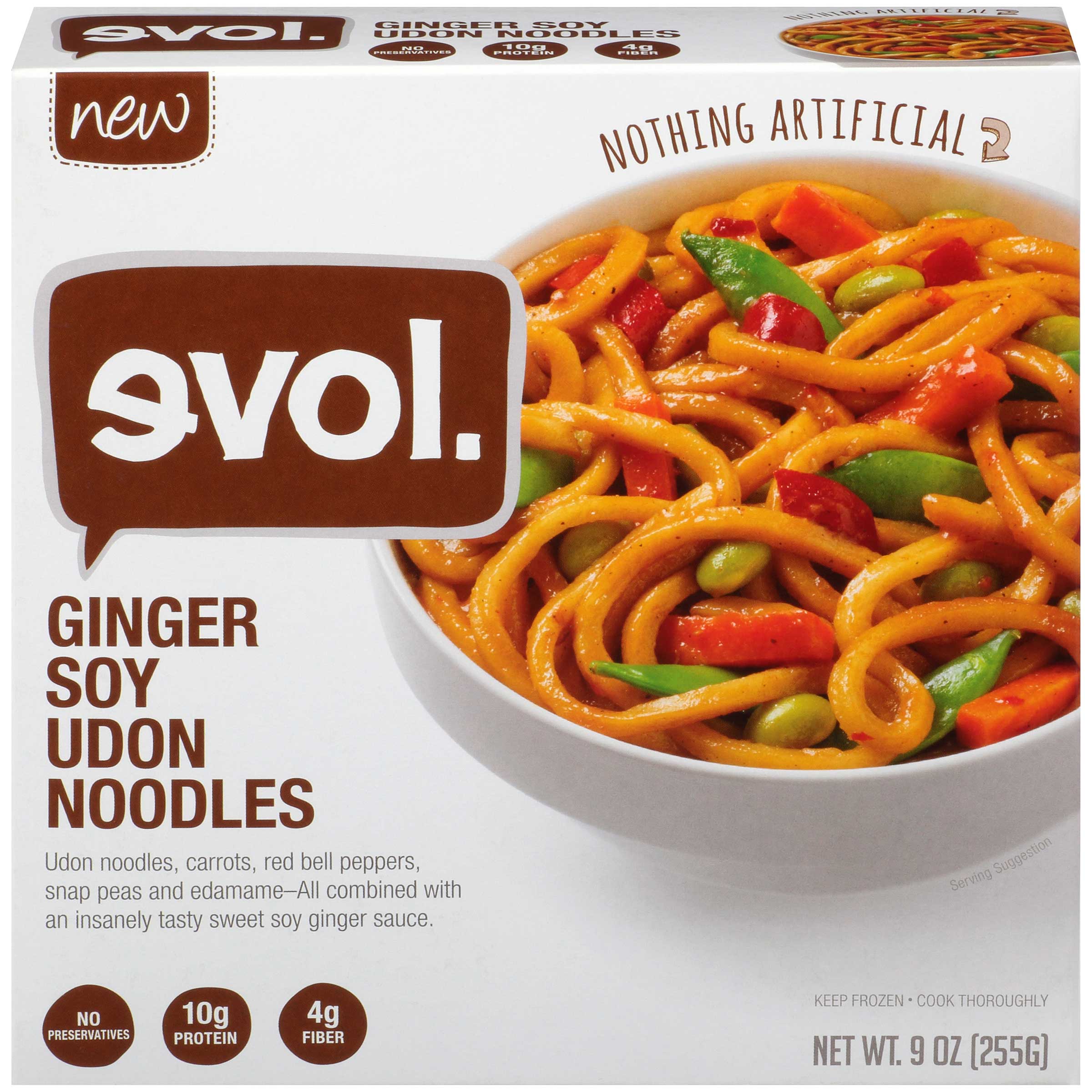 Evol Ginger Soy Udon Noodles Meal Case | FoodServiceDirect