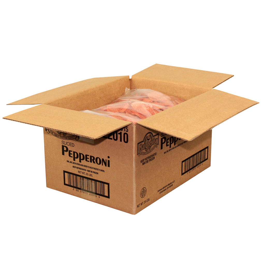 Margherita Pepperoni 14-16 Slices per Pound Case | FoodServiceDirect
