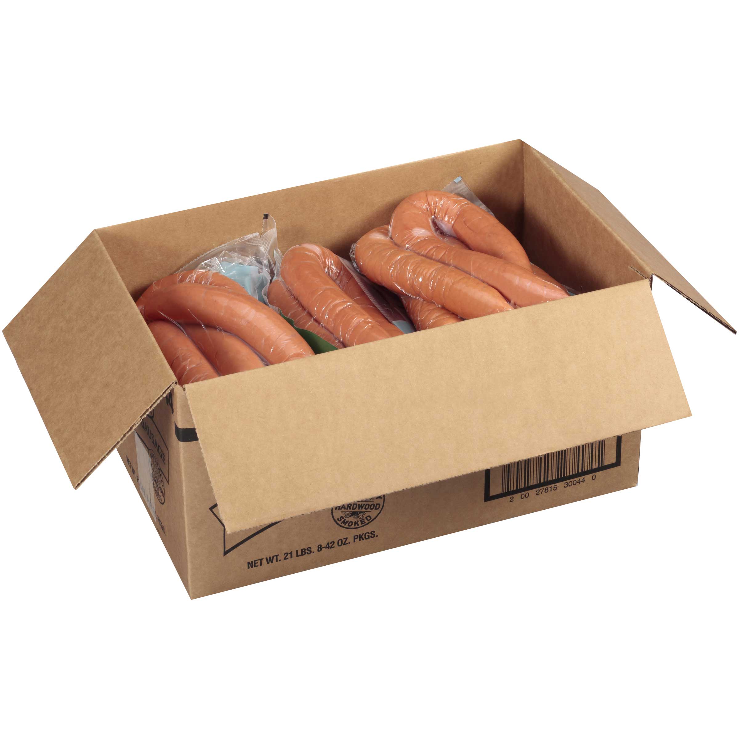 Eckrich Natural Casing Smoked Sausage Rope Case | FoodServiceDirect
