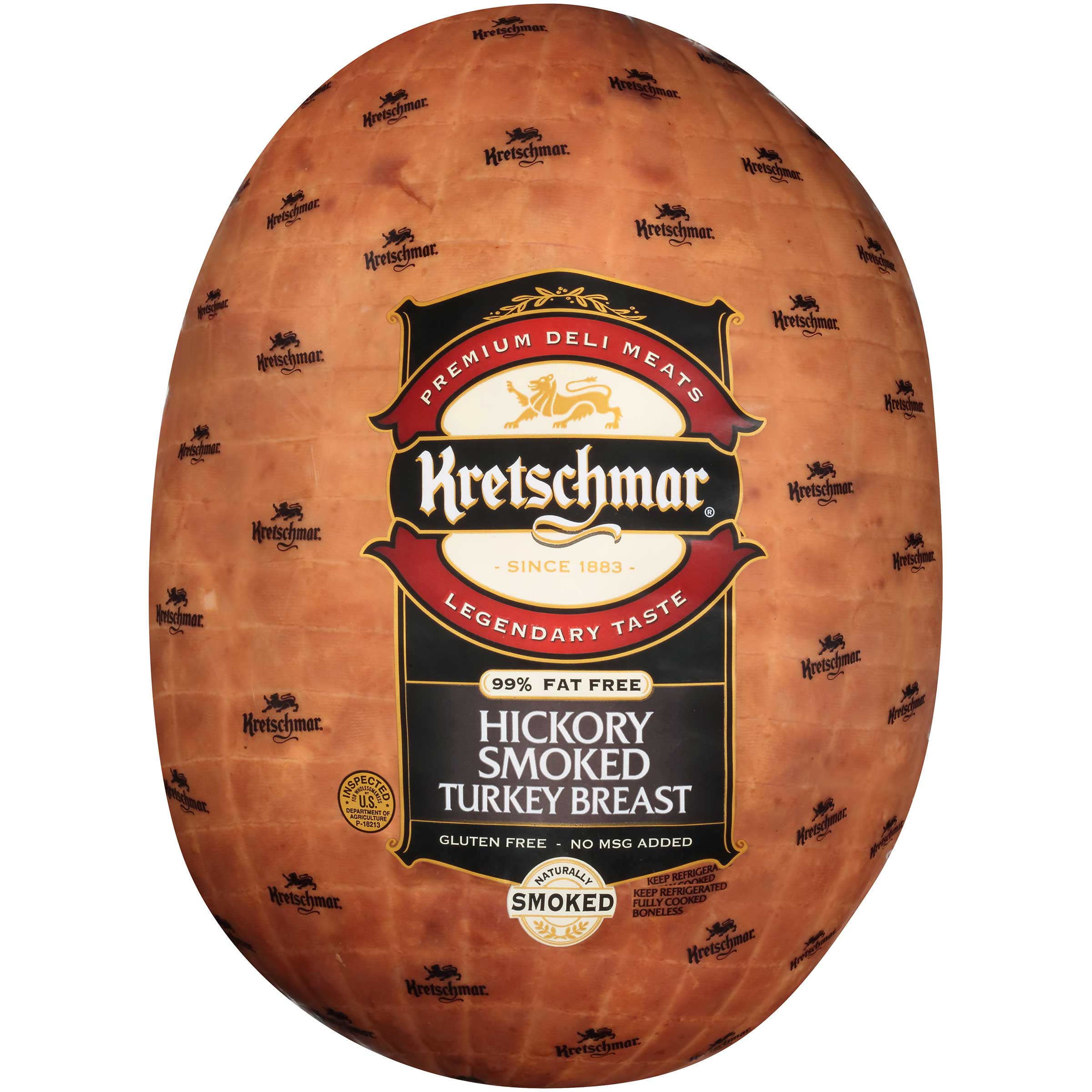 Kretschmar Hickory Smoked Turkey Breast, 9 Pound -- 2 per case.