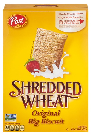 Post Shredded Wheat Original Big Biscuit Case | FoodServiceDirect