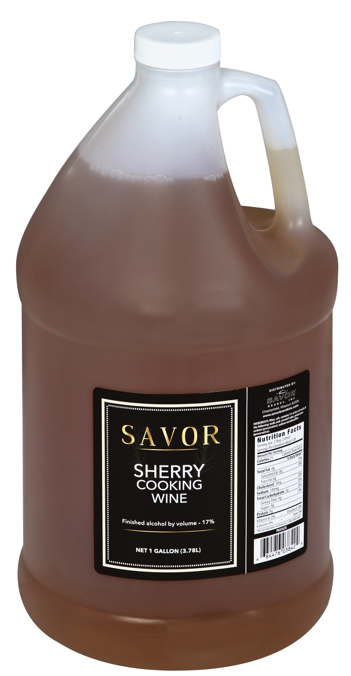 Savor Imports Sherry Cooking Wine, 1 Gallon -- 4 per case ...