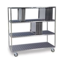 Lakeside Stainless Steel Sheet Pan Drying Rack, 120 Pan Capacity ...