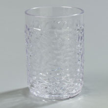Carlisle Crystal Thick-Walled Pebble Optic Tumbler 5 Ounce -- 24 per case