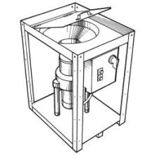 Red Goat A Series Basic Food Waste Disposer Only, 3 Horse Power.