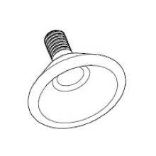 Vitamix Permanent Soft Ice Cream Cone Shaped Mixing Machine Agitator, 0 ...