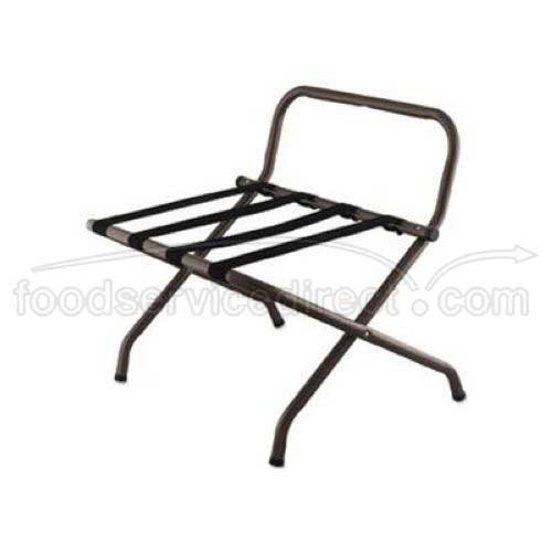 Alegacy Chrome High Back Luggage Rack, 17 x 16 inch.