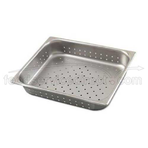 Alegacy 18/8 Stainless Steel Half Size Perforated Steam Table Pan,12 3/ ...