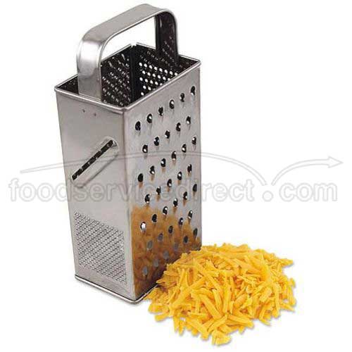 Alegacy Stainless Steel Square Grater, 9 1/2 inch Height ...