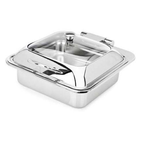 Eastern Tabletop Stainless Steel Square Induction Vessel with Hinged ...