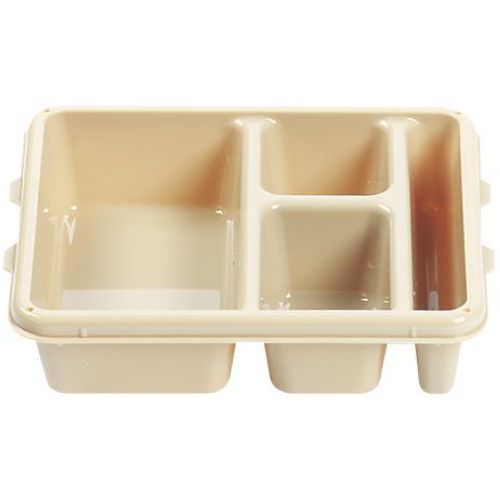 Cambro Co Polymer 4 Compartment Meal Delivery Tray, Teal, 9 x 11 x 2 1/ ...