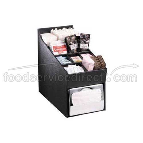 Dispense Rite NLO and WLO Black Polystyrene Countertop Organizer, 14 1/ ...