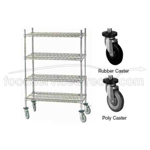Mobile Cart 18 x 36 inch With Rubber Caster.