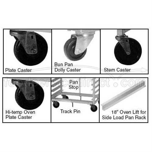 Pan Stop For Pan Rack.
