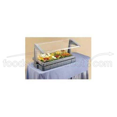 Cambro Black Buffet Bar Base Only - Holds 5 Full Size Pan, 67 1/2 x 24 ...
