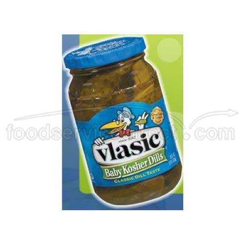 Pinnacle Foods Vlasic Crunchy Pickled Baby Kosher Dill Snacks, 32 Ounce ...
