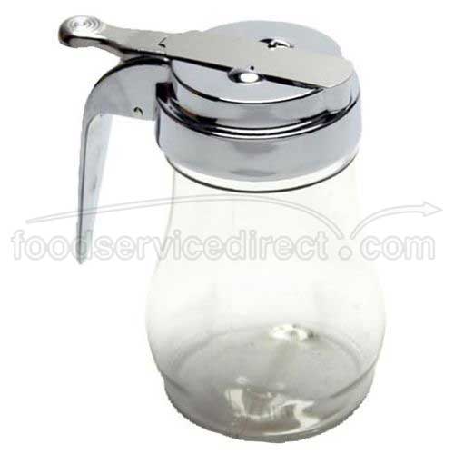 Traex Dripcut Server - Clear Plastic Jar, with Chrome Plated Top, 7 ...