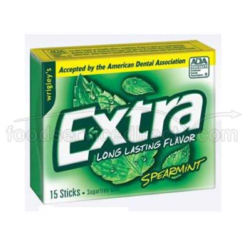 Wrigleys Extra Spearmint Gum Case | FoodServiceDirect