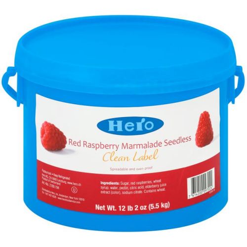 Hero Red Raspberry Marmalade Seedless Baking Jam | FoodServiceDirect