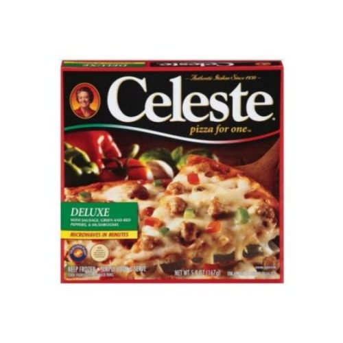 Celeste Deluxe Pizza for One Case | FoodServiceDirect