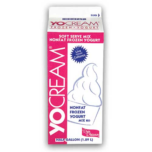 Yocream Yogurt Mix, Pumpkin Nonfat Soft Serve, 64 Ounce -- 6 per case.