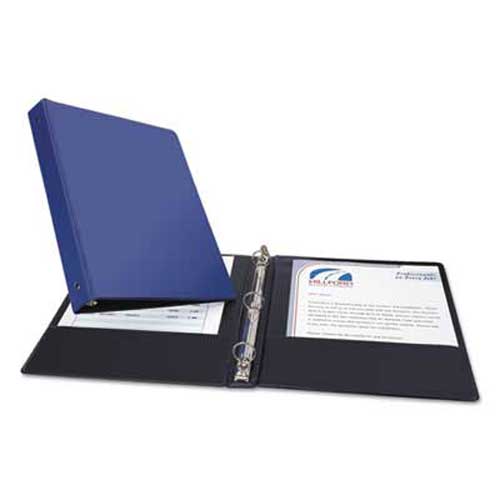 Avery Economy Non-View Binder with Round Rings, 11 x 8 1/2, 1 inch ...