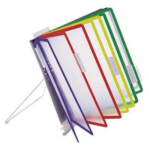 Durable InstaView Expandable Desktop Reference System with Assorted ...