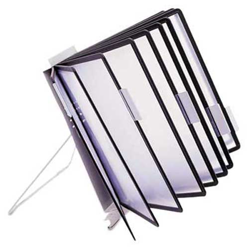 Durable InstaView Expandable Desktop Reference System with Black ...