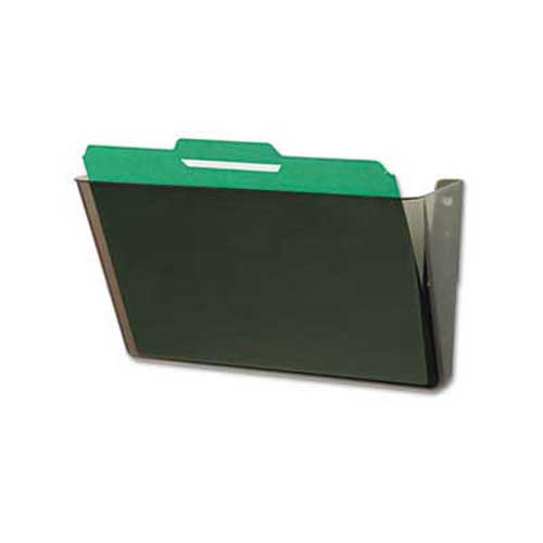 deflecto DocuPocket Stackable Wall Pocket, Plastic, Letter, 13 x 4 x 7 ...