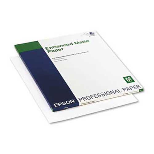 Epson Ultra Premium Matte Presentation Paper, 17 x 22, White, 50/Pack
