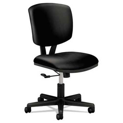 HON Volt Series Task Chair, Black Leather | FoodServiceDirect.com ...