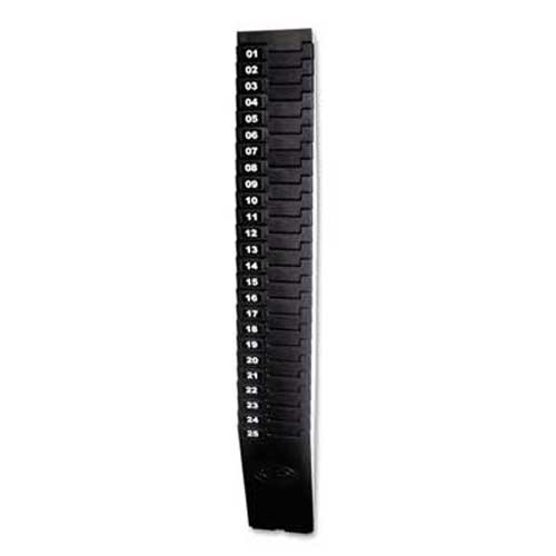 Lathem Time Expandable Time Card Rack, 25-Pocket, Holds 7 inch Cards ...