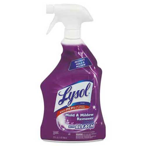 LYSOL Brand Mold & Mildew Remover, 32oz Spray Bottle, 12/Carton