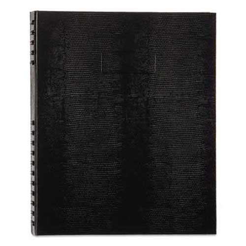 Blueline NotePro Notebook, 10 3/4 x 8 1/2, White Paper, Black Cover ...