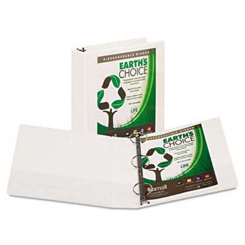 Samsill Earths Choice Biodegradable Round Ring View Binder, 2 inch Cap ...