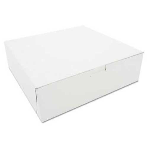 SCT Tuck-Top Bakery Boxes, 10w x 10d x 3h, White, 200/Carton ...