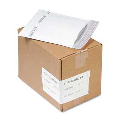 Sealed Air Jiffy TuffGard Self-Seal Cushioned Mailer, #0, 6 x 10, White ...