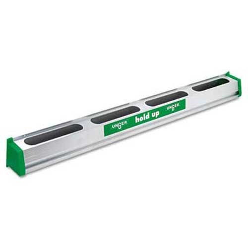 Unger Hold Up Aluminum Tool Rack, 36 inch, Aluminum/Green ...