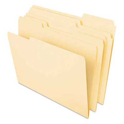 Universal One Heavyweight File Folders, 1/3 Cut One-Ply Top Tab, Legal ...